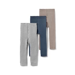 Tchibo - 3 Kinder-Thermoleggings - Kinder - Gr. 134/140 - blau