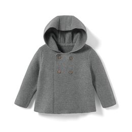 Tchibo - Baby-Strickjacke - Baby - Gr. 62/68 - grau