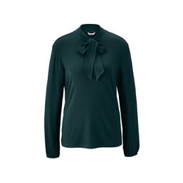 Tchibo - Schluppenshirt - Damen - Gr. S - dunkelgr&uuml;n
