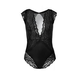 Tchibo - Spitzenbody - Damen - Gr. 36 - schwarz