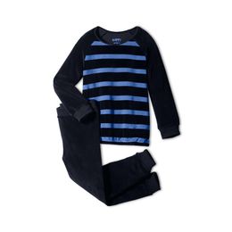 Tchibo - Nicki-Pyjama - Kinder - Gr. 134/140 - dunkelblau