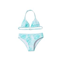 Tchibo - Bikini mit recyceltem Material - M&auml;dchen - Gr. 134/140 - t&uuml;rkis
