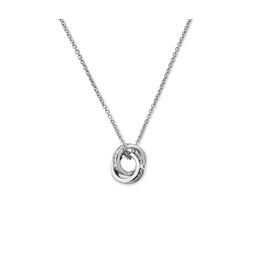 Tchibo - Kette veredelt mit Kristallen von Swarovski - Damen - Gr. ungeblistert - silber