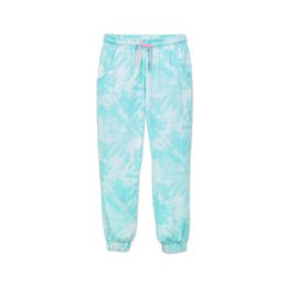 Tchibo - Jersey Schlupfhose - M&auml;dchen - Gr. 134/140 - t&uuml;rkis/print
