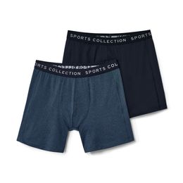 Tchibo - 2 Sport-Slipboxer - Herren - Gr. L/6 - dunkelblau