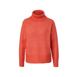 Tchibo - Grobstrickpullover mit Rollkragen - Damen - Gr. S - orange