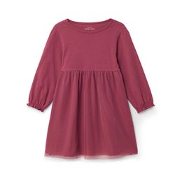 Tchibo - Kinder-Jerseykleid - M&auml;dchen - Gr. 122/128 - dunkelrosa