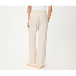 Tchibo - Olsen Leinenhose - Damen - Gr. 38 - beige