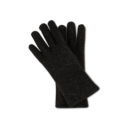 Tchibo - Strickfleece-Handschuhe - Unisex - Gr. 7,5 - schwarz