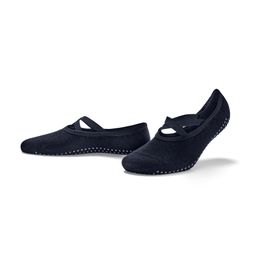 Tchibo - 1 Paar Yoga-F&uuml;&szlig;linge - Damen - Gr. 35-38 - dunkelblau