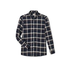 Tchibo - Flanell-Hemd - Herren - Gr. XL - dunkelblau/kariert