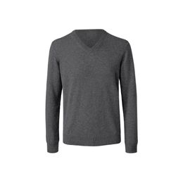Tchibo - Cashmere-Pullover mit V-Ausschnitt - Herren - Gr. 50 - grau