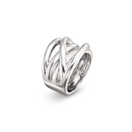 Tchibo - Ring - Damen - Gr. 21 - silber