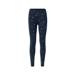 Tchibo - Kuschelige Leggings - Damen - Gr. M - wei&szlig;/print