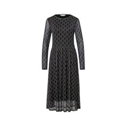 Tchibo - Bedrucktes Mesh-Kleid - Damen - Gr. L - creme/print