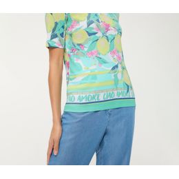 Tchibo - Olsen T-Shirt - Damen - Gr. 38 - blau