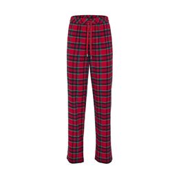 Tchibo - Flanell-Relaxhose - Damen - Gr. 44 - rot/kariert
