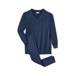Tchibo - Pyjama - Damen - Gr. XL - blau