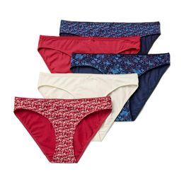 Tchibo - 5 Slips - Damen - Gr. M - dunkelblau