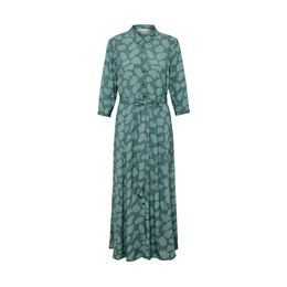 Tchibo - Bedrucktes Hemdblusenkleid - Damen - Gr. 40 - blau/print