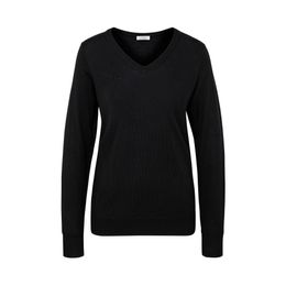 Tchibo - Merino-Feinstrickpullover - Damen - Gr. XL - schwarz