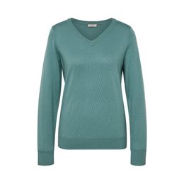 Tchibo - Merino-Feinstrickpullover - Damen - Gr. L - blau