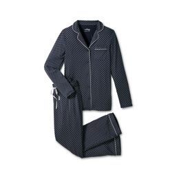 Tchibo - Pyjama - Damen - Gr. M - wei&szlig;/print