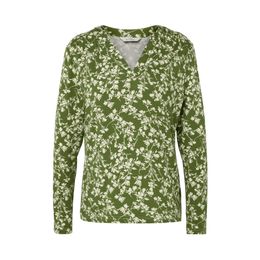 Tchibo - Bedrucktes Blusenshirt - Damen - Gr. L - wei&szlig;/print