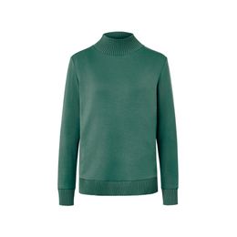 Tchibo - Sweatshirt mit Stehkragen - Damen - Gr. M - gr&uuml;n