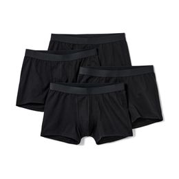Tchibo - 4 Slipboxer - Herren - Gr. M/5 - schwarz