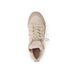 Tchibo - Gef&uuml;tterte Leder-Sneaker - Damen - Gr. 40 - wei&szlig;