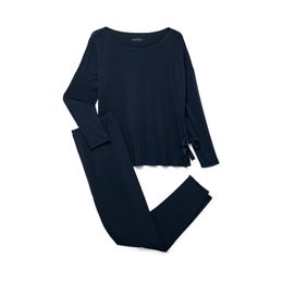 Tchibo - Pyjama-Set - Damen - Gr. S - dunkelblau