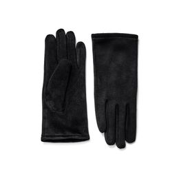 Tchibo - Handschuhe in Velourlederoptik - Damen - Gr. 8 - schwarz