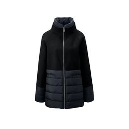 Tchibo - Outdoormantel im Materialmix - Damen - Gr. 48 - schwarz