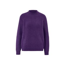 Tchibo - Grobstrickpullover mit Stehkragen - Damen - Gr. S - lila