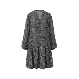 Tchibo - Kleid mit Print - Damen - Gr. 48 - schwarz
