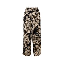 Tchibo - Palazzohose - Damen - Gr. XL - schwarz/print