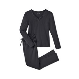 Tchibo - Pyjama - Damen - Gr. M - anthrazit
