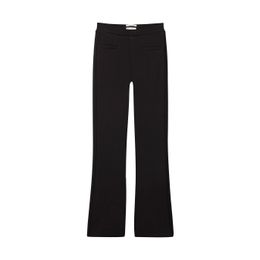 Tom Tailor Kinder-Flared-Leggins - M&auml;dchen - Gr. 140 - schwarz