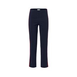 Tchibo - Stretchhose mit Galonstreifen - Damen - Gr. 52 - dunkelblau