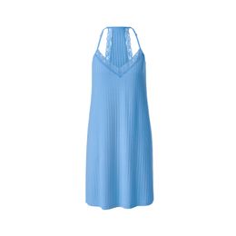 Tchibo - Tr&auml;gernachthemd mit Spitze - Damen - Gr. L - hellblau