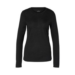 Tchibo - Funktionsshirt mit Merinowolle - Damen - Gr. L - schwarz