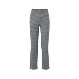 Tchibo - Bedruckte Stretchhose - Damen - Gr. 52 - dunkelblau/print