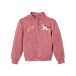 Tchibo - Kinder-Strickjacke - Baby - Gr. 86/92 - dunkelrosa