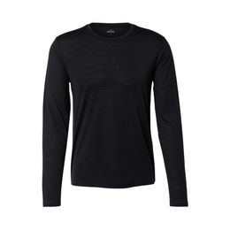 Tchibo - Funktionsshirt mit Merinowolle - Herren - Gr. S - schwarz