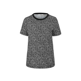 Tchibo - Bedrucktes T-Shirt - Damen - Gr. XL - schwarz