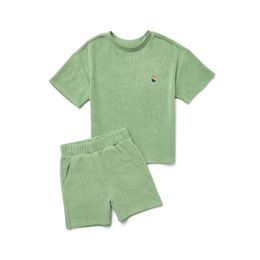 Tchibo - Kinder-Frottier-Set - Kinder - Gr. 98/104 - gr&uuml;n