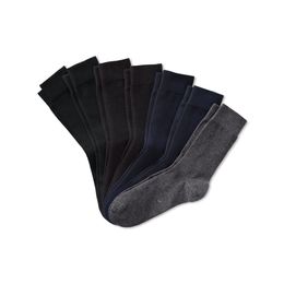 Tchibo - 7 Paar Socken - Herren - Gr. 44-46 - dunkelblau
