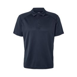 Tchibo - Poloshirt mit Merinowolle - Herren - Gr. M - dunkelblau