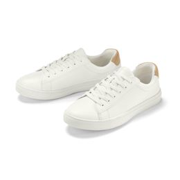Tchibo - Ledersneaker - Damen - Gr. 38 - beige